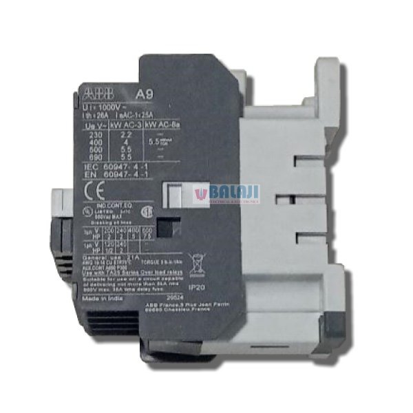 ABB Make Contactor A9-30-01 – Industrial Automation Components
